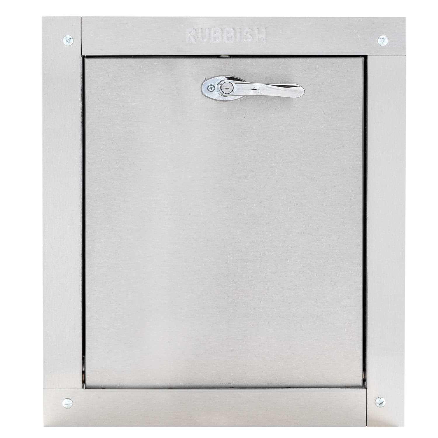 Universal Stainless Steel Trash Chute Door - Bottom Hinged - ADA Compl ...