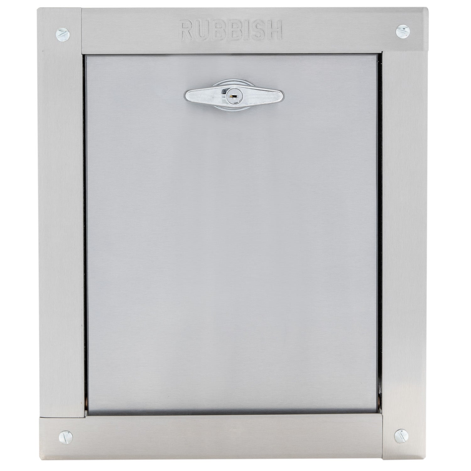 Midland Style Stainless Steel Trash Chute Door - Bottom Hinged - T Han ...
