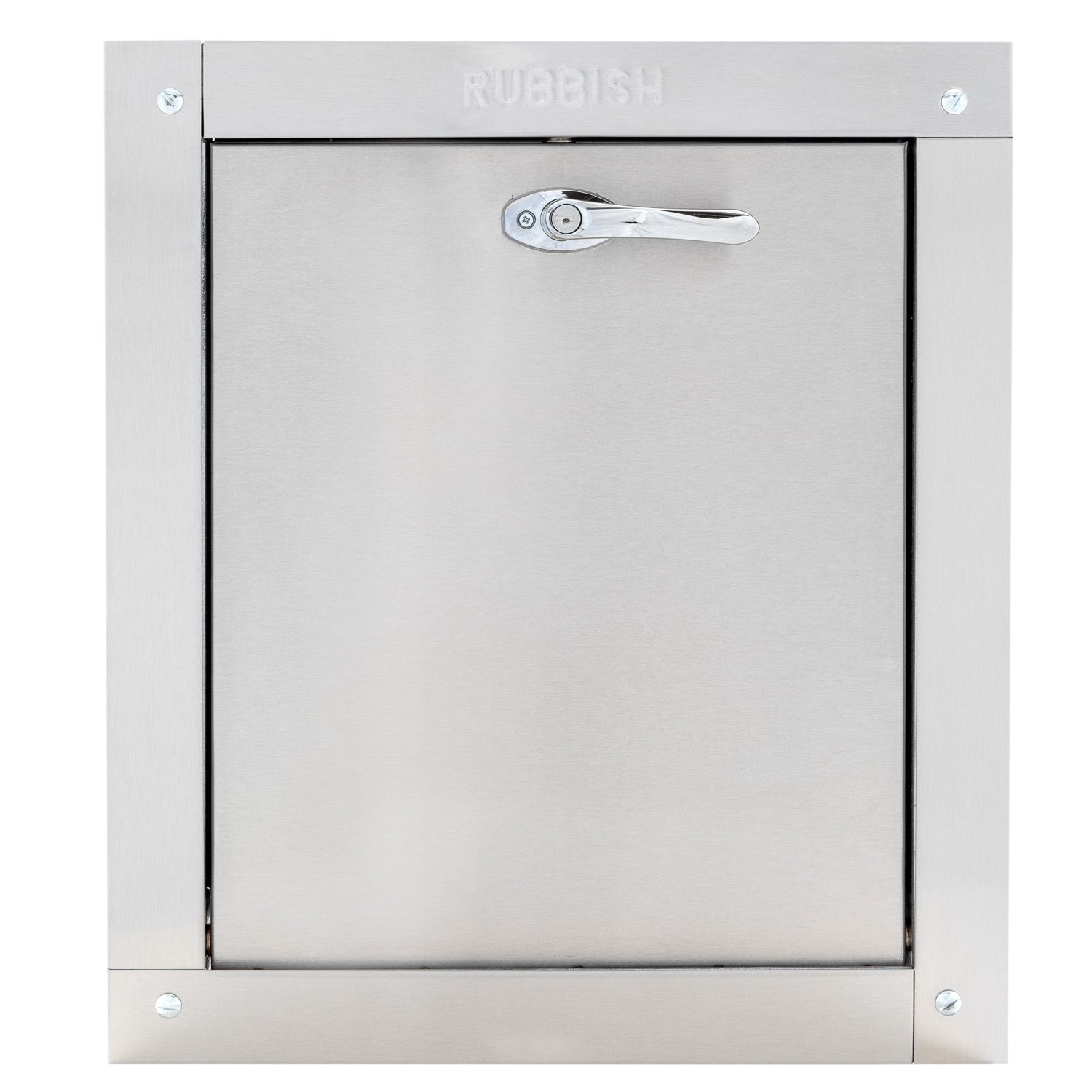 Midland Style Stainless Steel Trash Chute Door - Bottom Hinged - ADA C ...