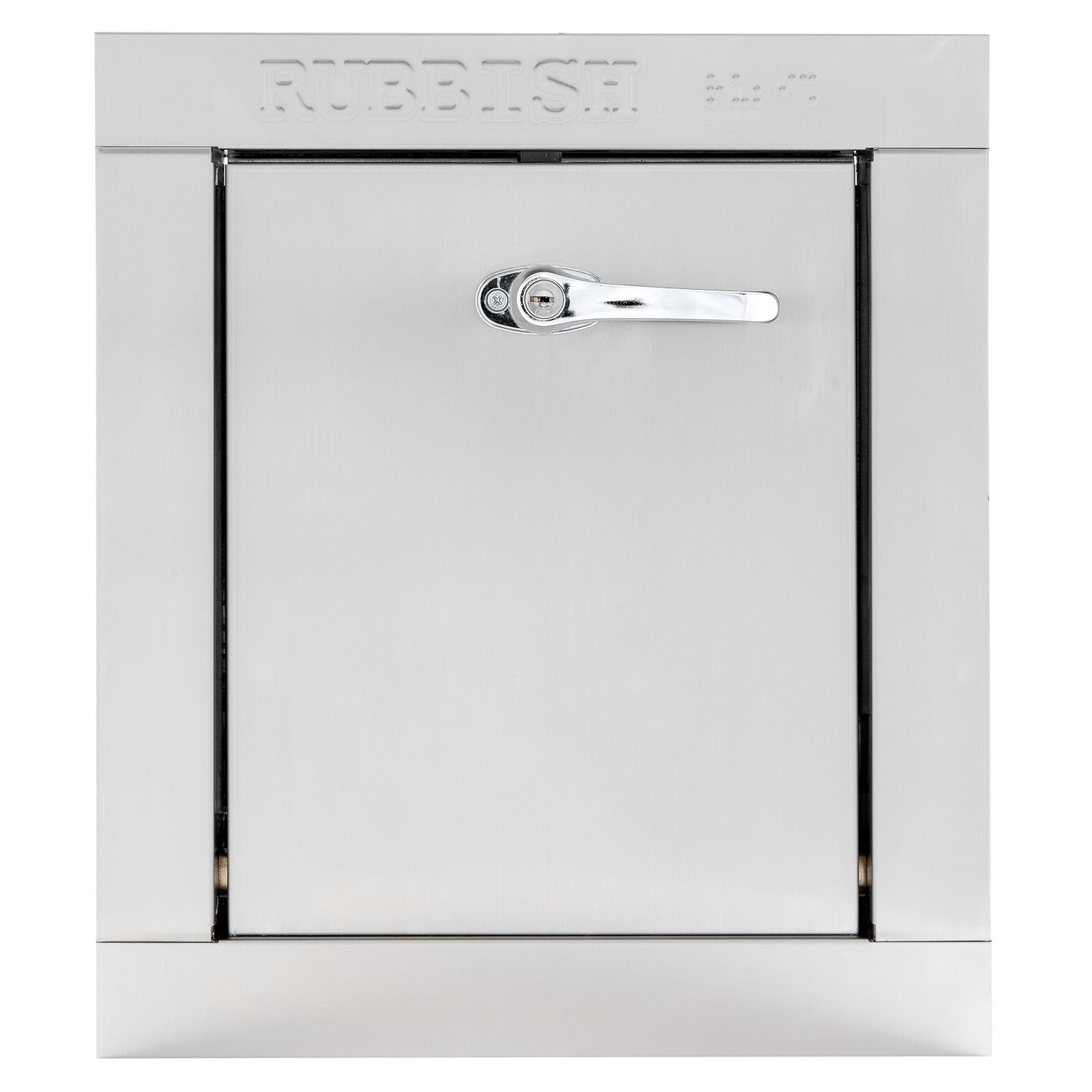 Replacement Stainless Steel Trash Chute Door - Bottom Hinged - L Handl ...
