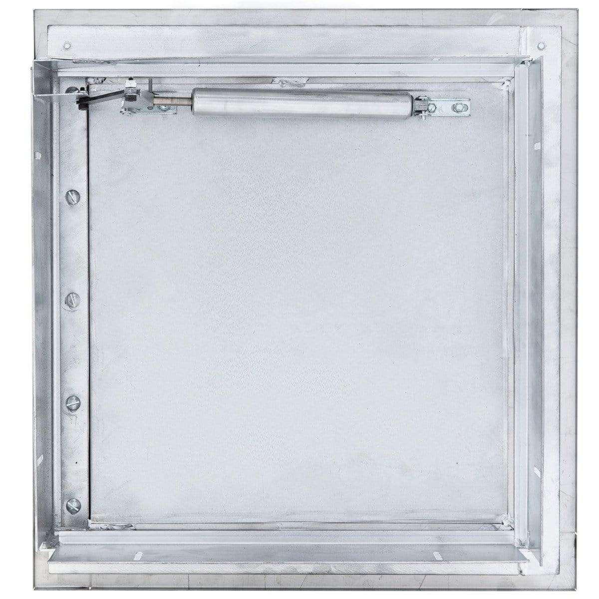 Midland Style Stainless Steel Trash Chute Door - Side Hinged - T Handl ...