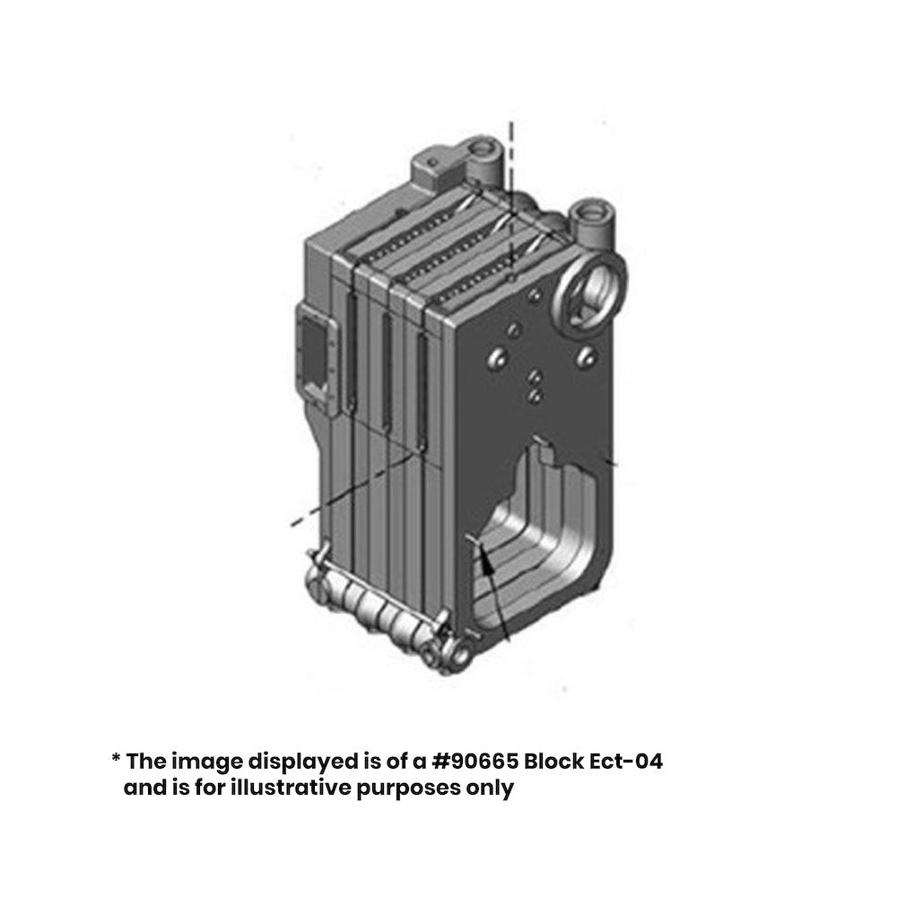 Peerless Boiler Part #90660 - Block Ect-06 30# Kd - Oswald Supply