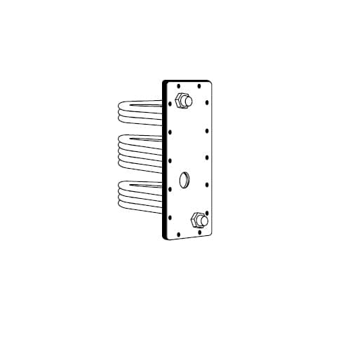Dunkirk Boiler Series 13 Steam - 2D-Gas - Tankless Coils - Oswald Supply