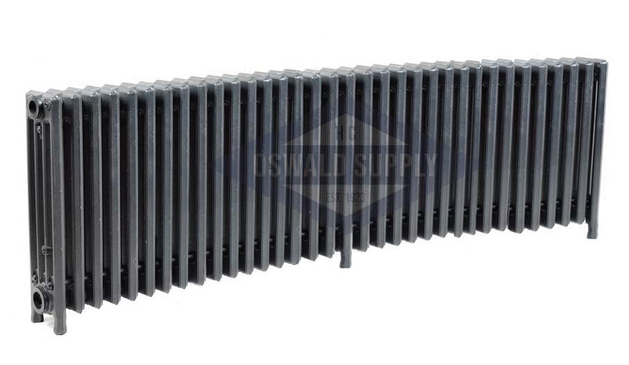 Cast Iron Radiator, Size: 4-7/16" Width x 19" Height x 59 1/2" Length ...