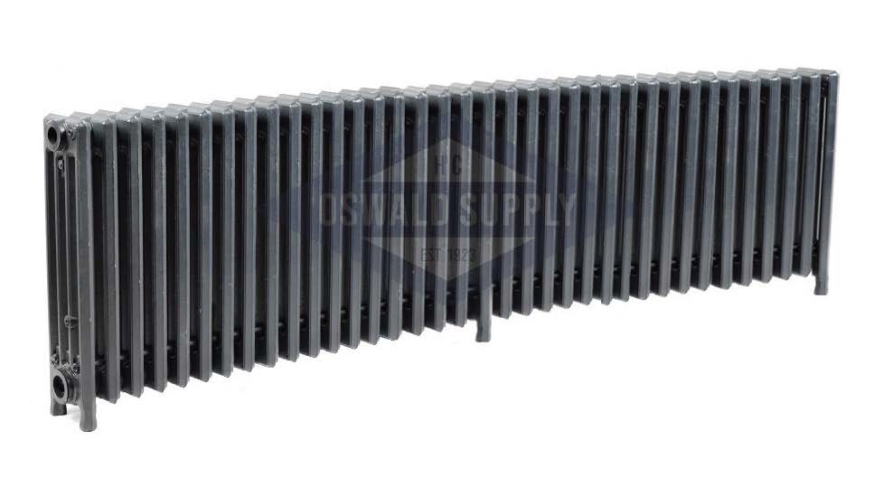 Cast Iron Radiator, Size: 4-7/16" Width x 19" Height x 63" Length - 36 ...