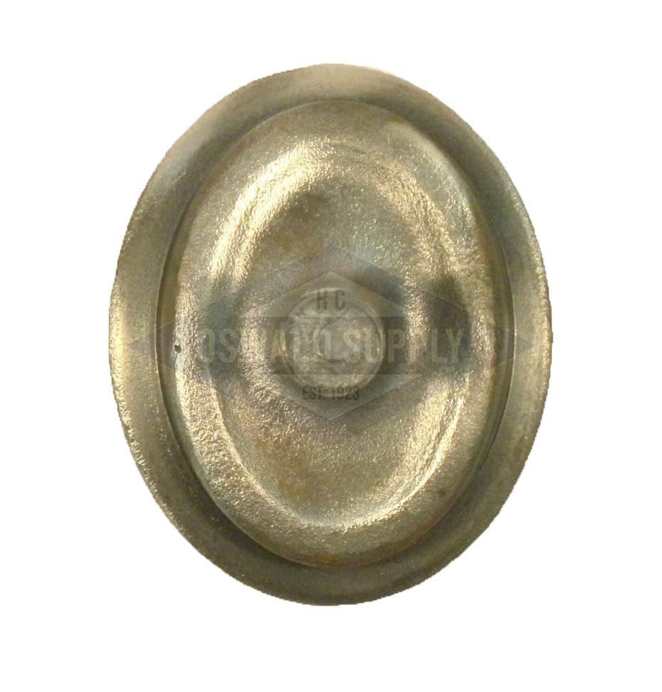 3 x 4, Forged Steel, Elliptical, Curved 18R. Handhole Plate Only ...