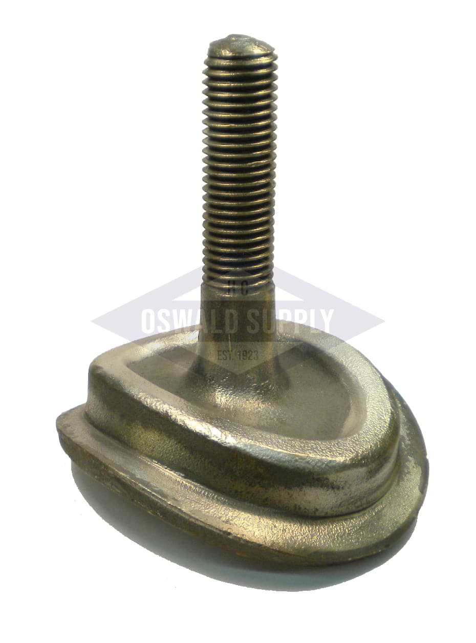 3-1/2 X 4-1/2, Forged Steel, Elliptical, Curved 42R. Handhole Plate On ...
