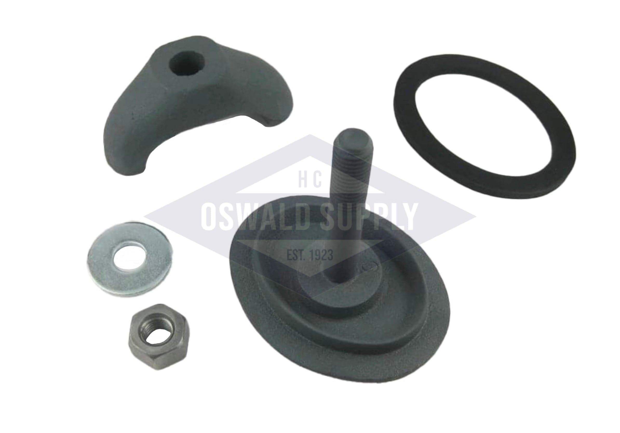 O&S Powermaster Boiler Handhole Assembly, Less Ring. 2-3/4 X 3-5/8, El ...