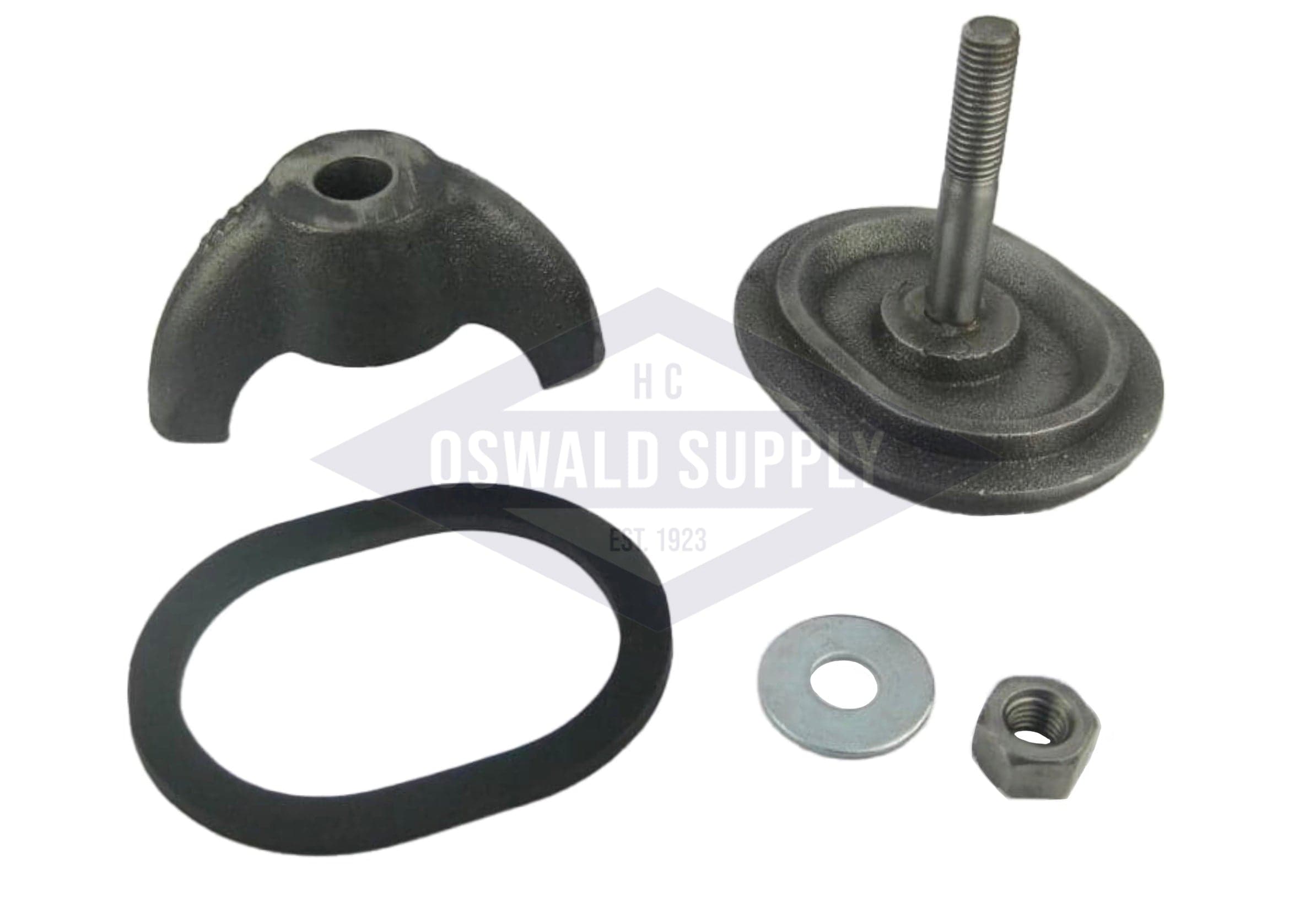O&S Powermaster Boiler Handhole Assembly, Less Ring. 3-3/8 X 4-3/8, Ob ...