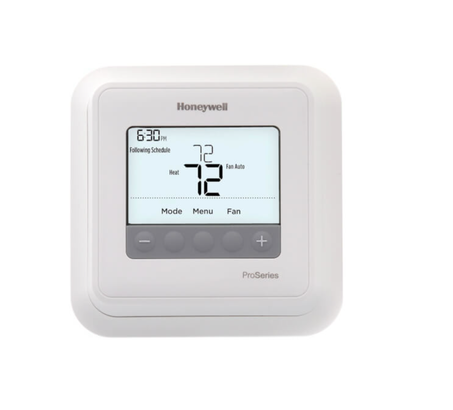 Honeywell #TH4210U2002, T4 Pro Programmable Thermostat, 2H/1C Heat Pum ...